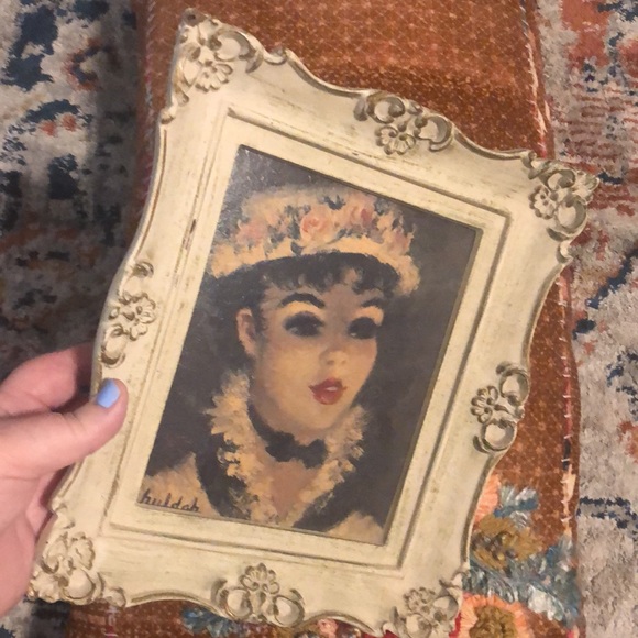 Art | Vintage Mid Century Framed Huldah Painting Gorgeous | Poshmark